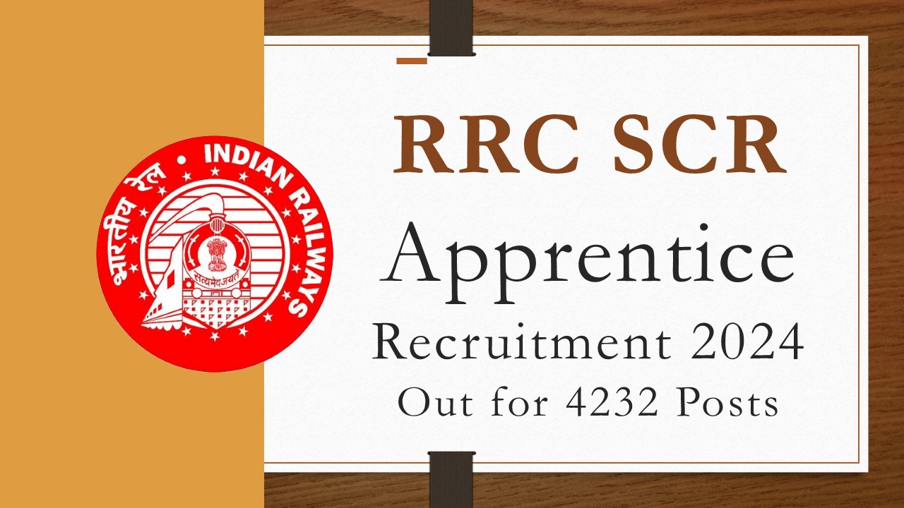 RRC SCR Apprentice Recruitment 2024-25 Out for 4232 Posts - New Good Way