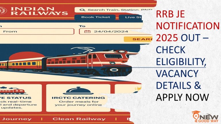 RRB JE Notification 2025 Out – Check Eligibility, Vacancy Details ...